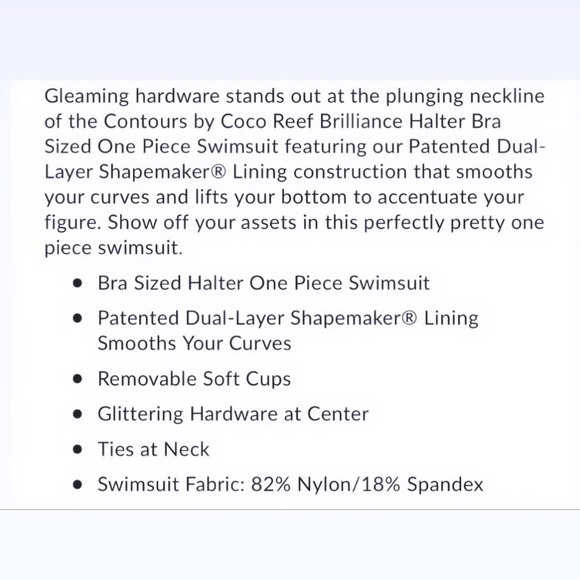Coco Reef | Swim | Coco Reef Contour Bathingsuit | Poshmark